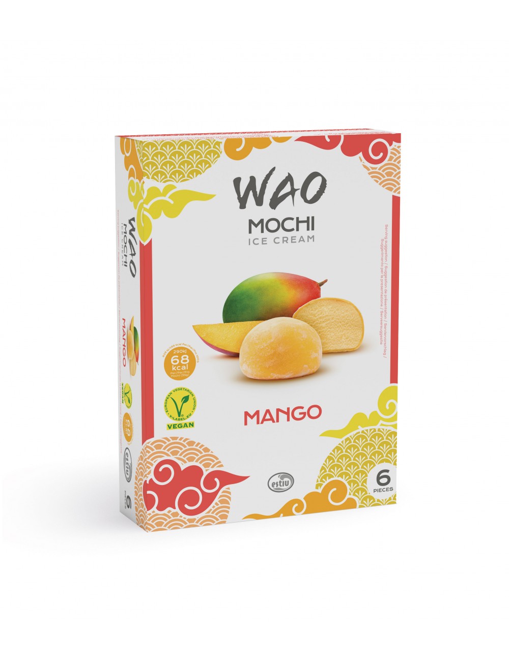 Mochi glacé mangue Wao.